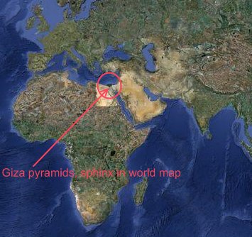 World Maps Library - Complete Resources: Google Maps Egyptian Pyramids